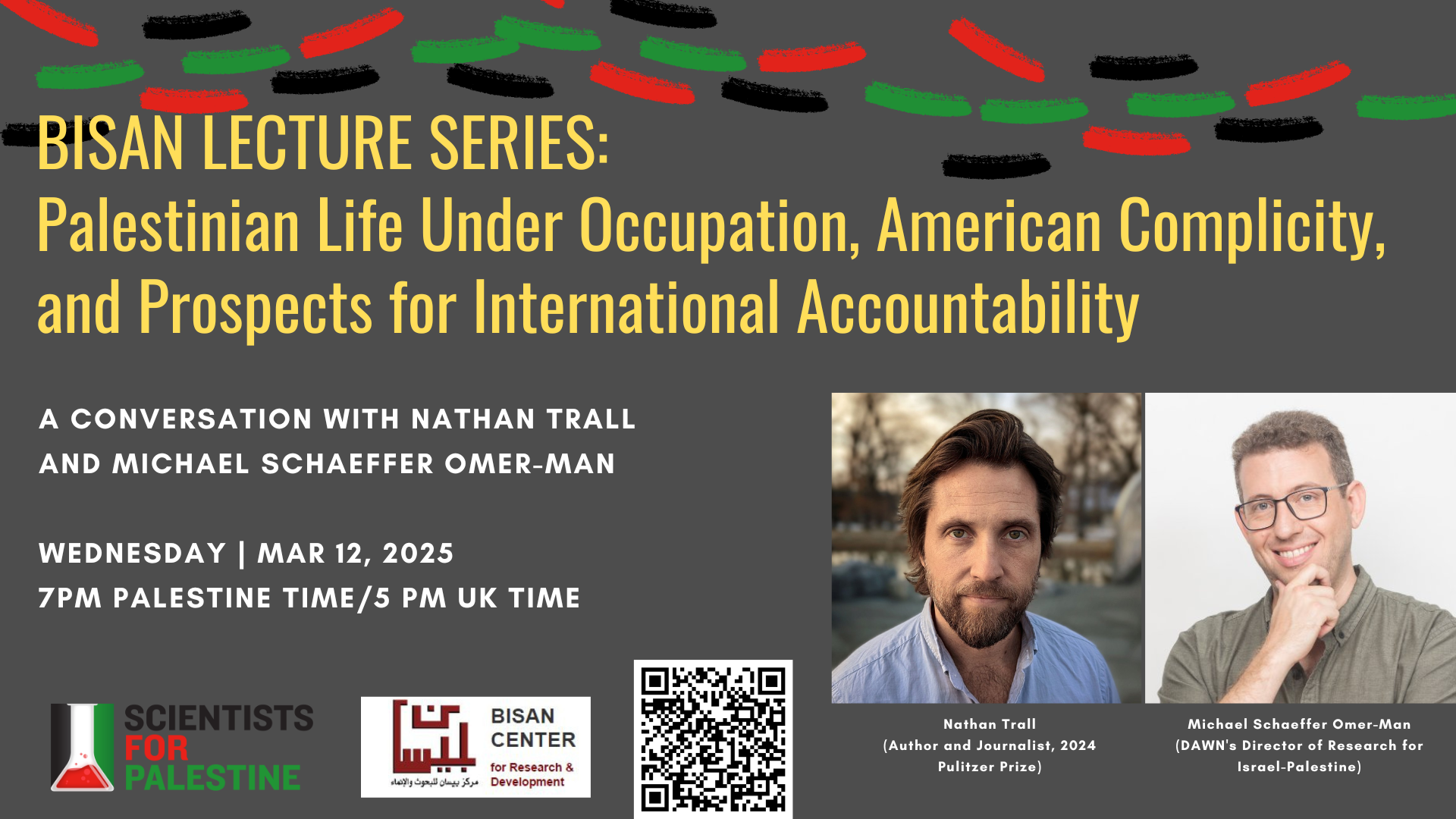 Palestinian Life Under Occupation, American Complicity, and Prospects ...